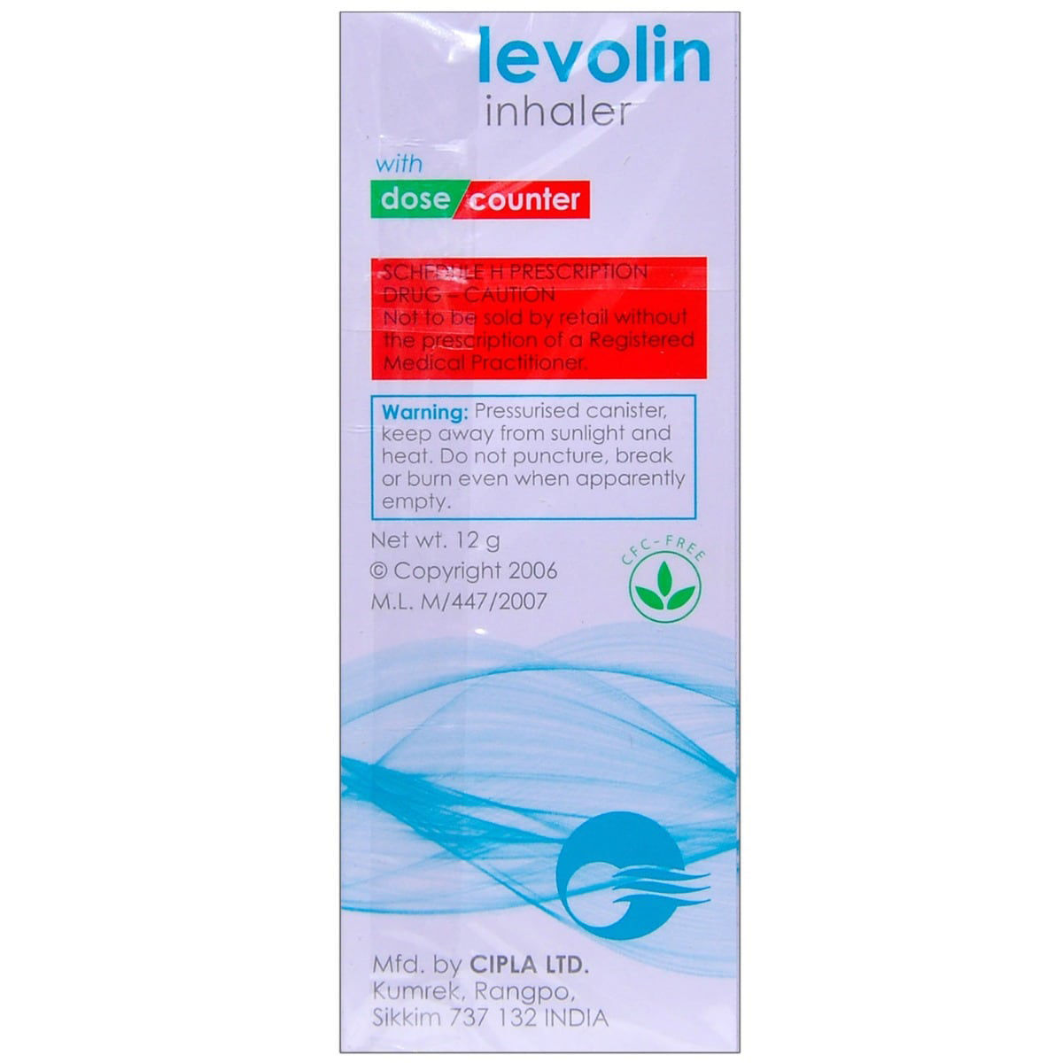 Levolin Inhaler 200 mdi | Uses, Side Effects, Price | Apollo Pharmacy