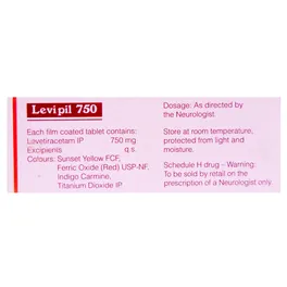 Levipil 750 Tablet | Uses, Side Effects, Price | Apollo Pharmacy