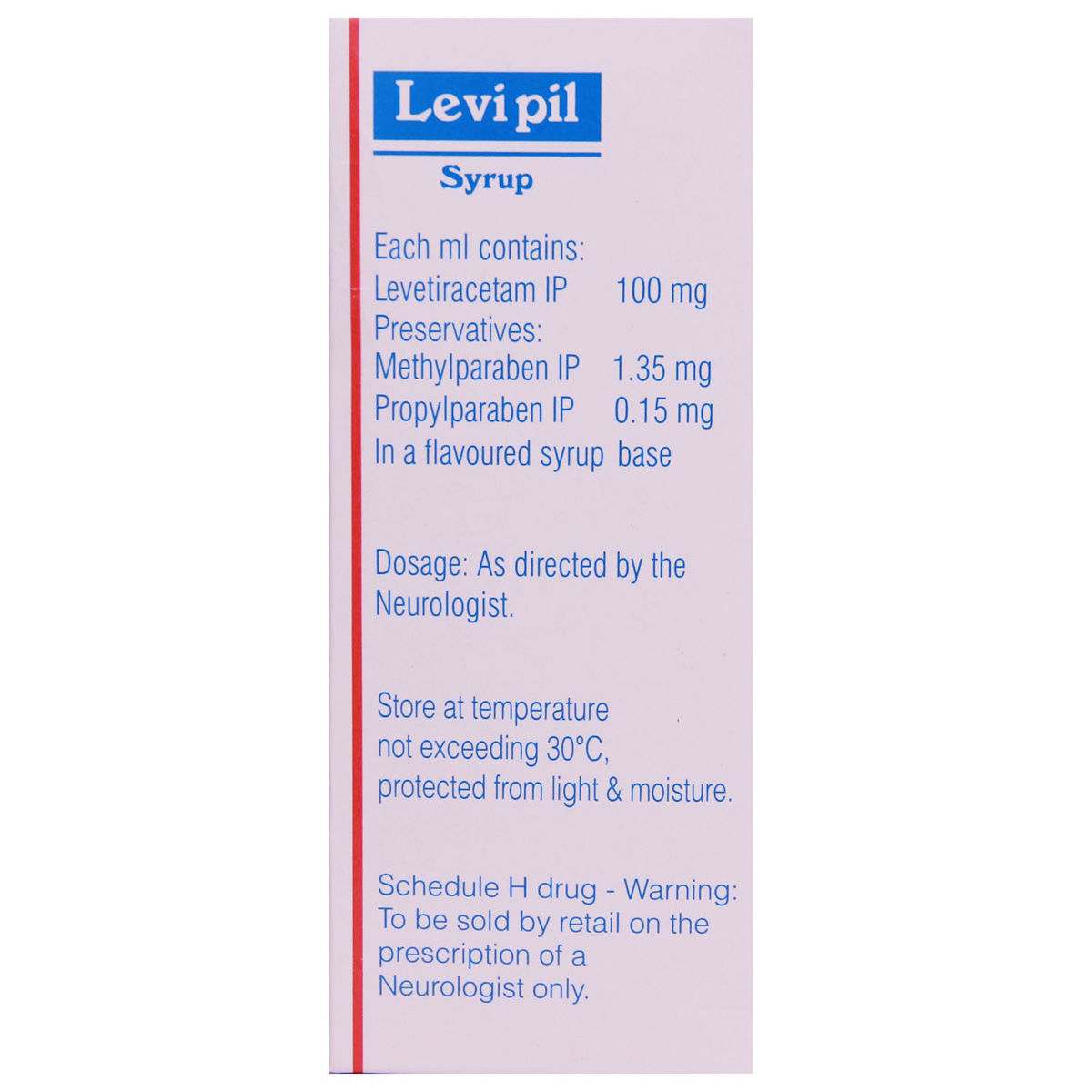 Levipil Syrup 100 ml Price, Uses, Side Effects, Composition - Apollo ...