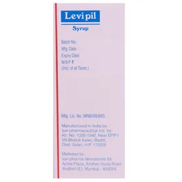 Levipil Syrup | Uses, Side Effects, Price | Apollo Pharmacy