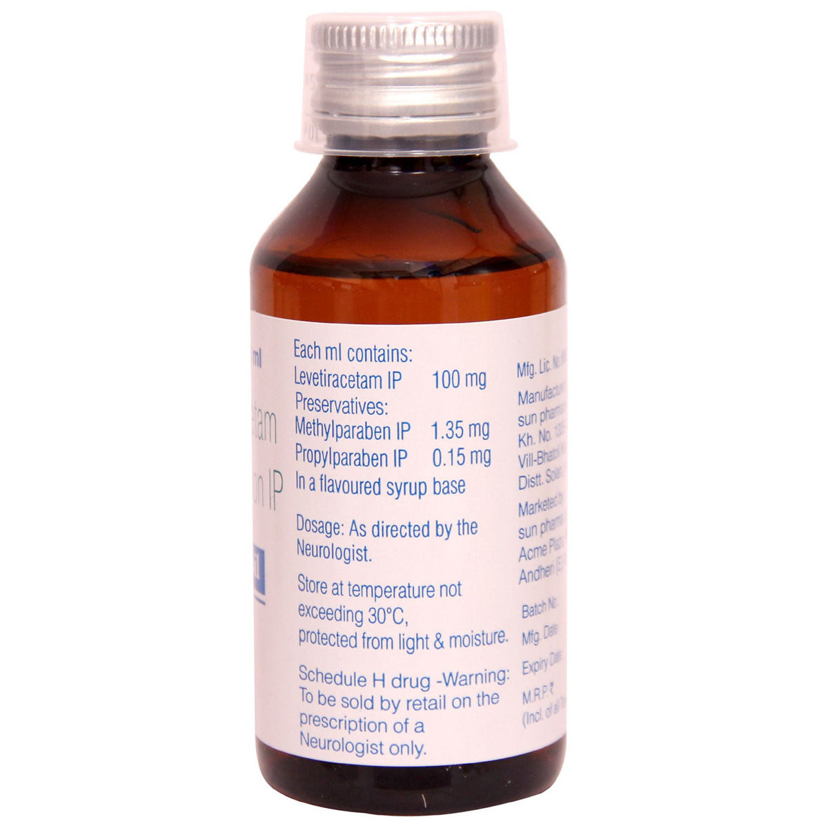 Levipil Syrup | Uses, Side Effects, Price | Apollo Pharmacy