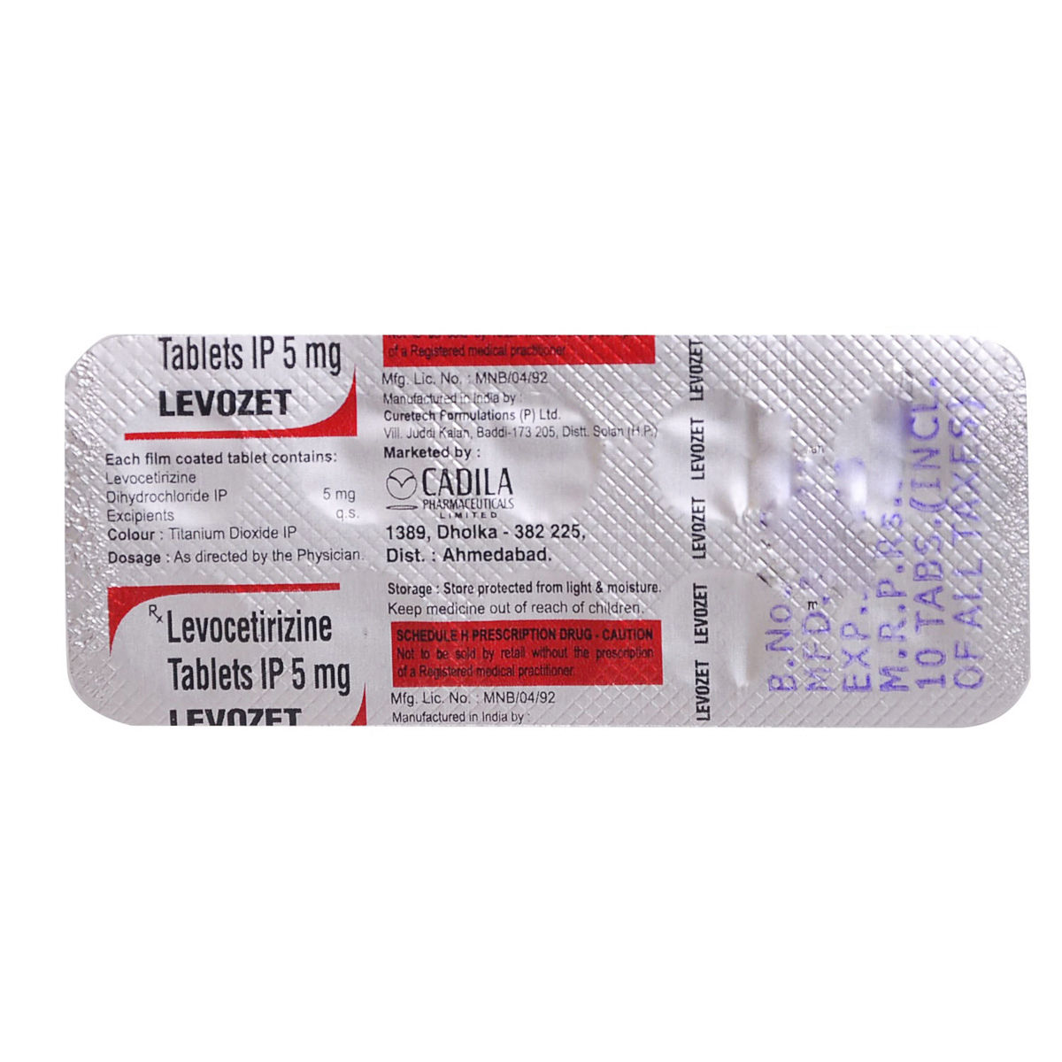 Levozet Tablet | Uses, Side Effects, Price | Apollo Pharmacy