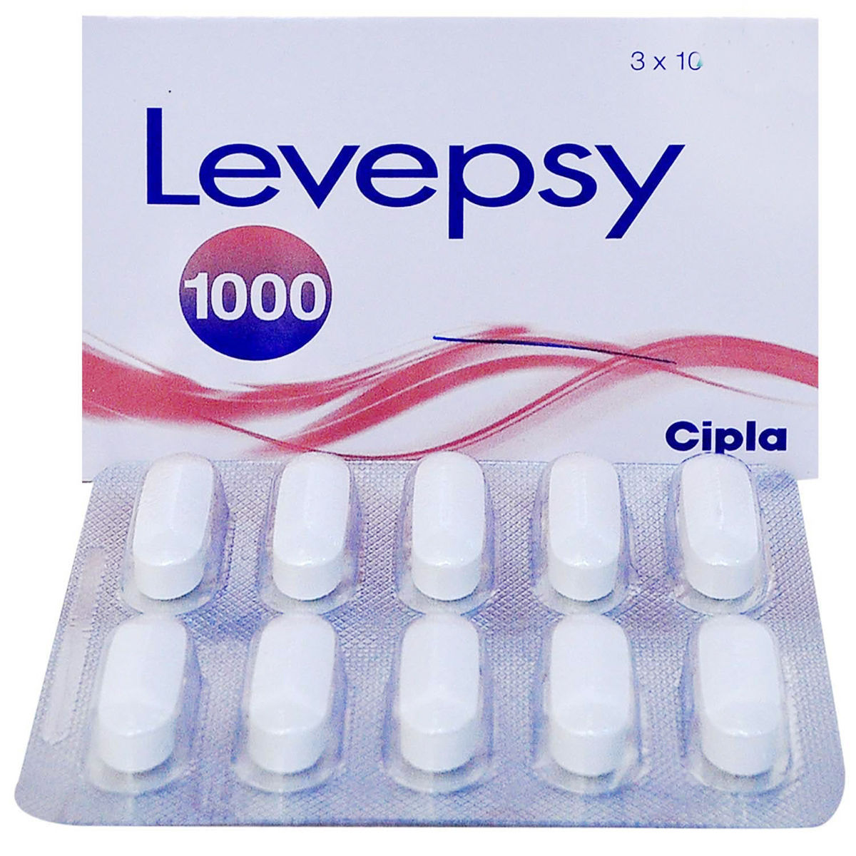 Levepsy 1000 Tablet 10's Price, Uses, Side Effects, Composition ...