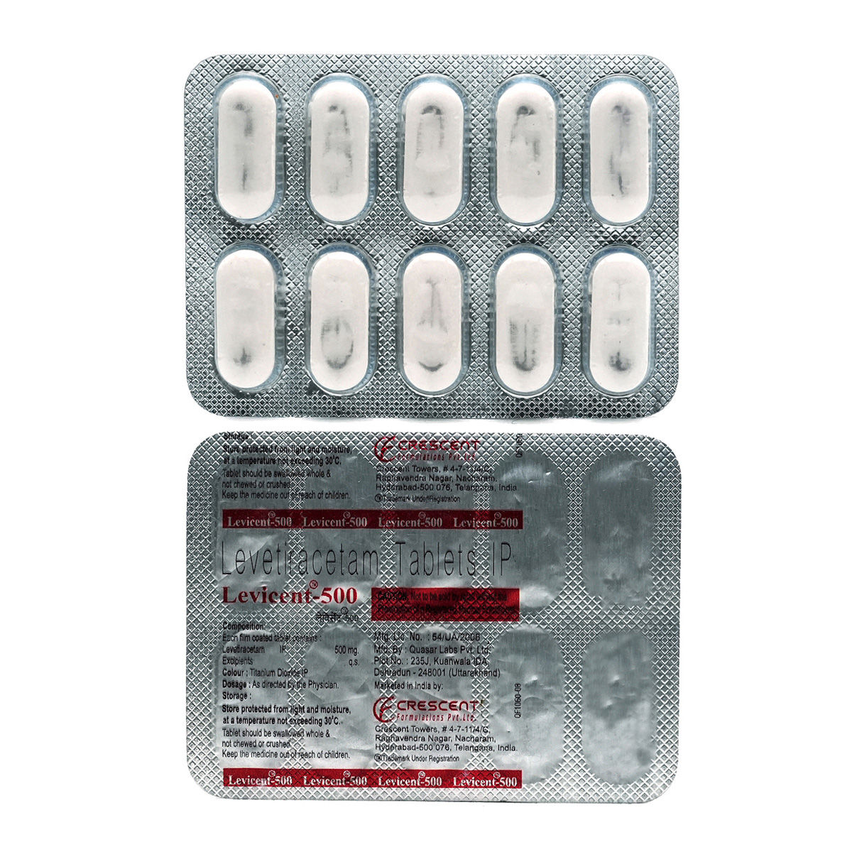 Levicent-500Mg Tab 10'S Price, Uses, Side Effects, Composition - Apollo ...