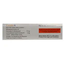Levosiz M Tablet | Uses, Side Effects, Price | Apollo Pharmacy