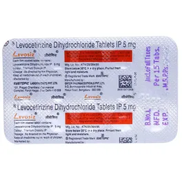 Levosiz Tablet | Uses, Side Effects, Price | Apollo Pharmacy