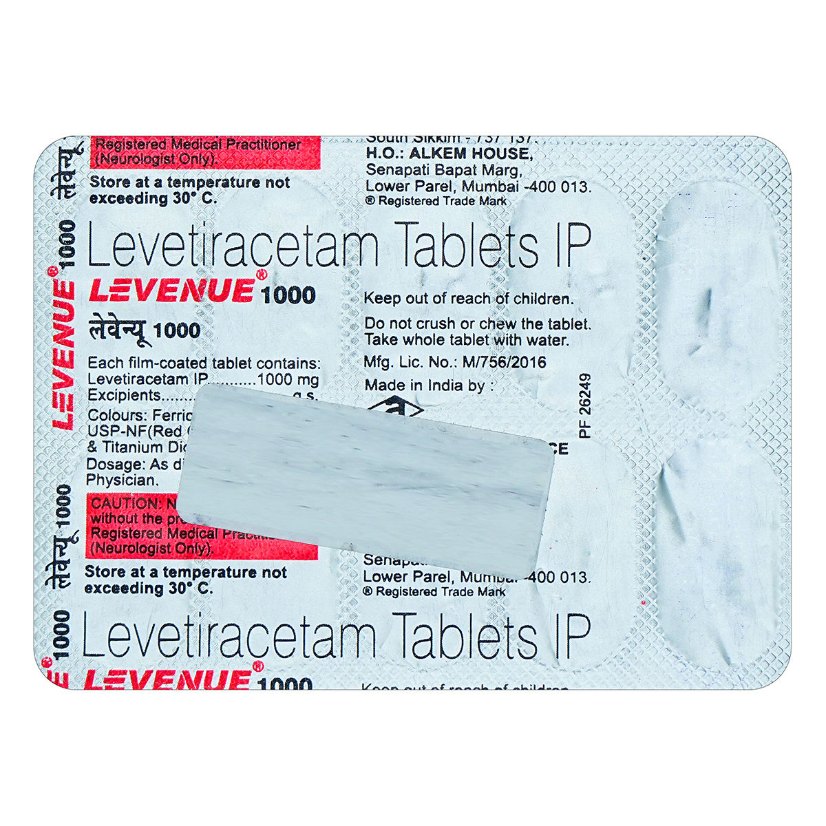 Levenue 1000 Tablet | Uses, Side Effects, Price | Apollo Pharmacy