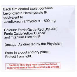 Levomac 500 Tablet | Uses, Side Effects, Price | Apollo Pharmacy