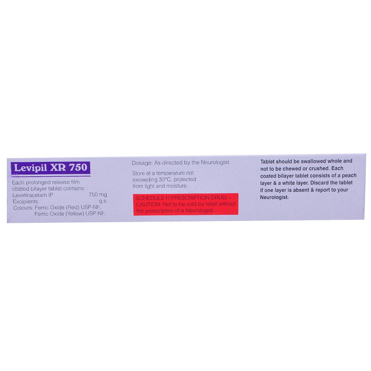 Levipil XR 750 Tablet | Uses, Side Effects, Price | Apollo Pharmacy