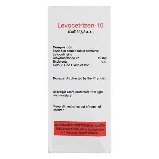 Levocetrizen-10 Tablet | Uses, Side Effects, Price | Apollo Pharmacy
