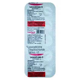 Levocetrizen-5 Tablet | Uses, Side Effects, Price | Apollo Pharmacy