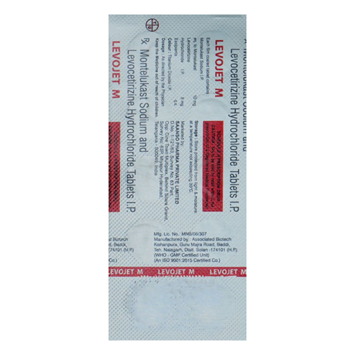 Levojet M Tablet | Uses, Side Effects, Price | Apollo Pharmacy