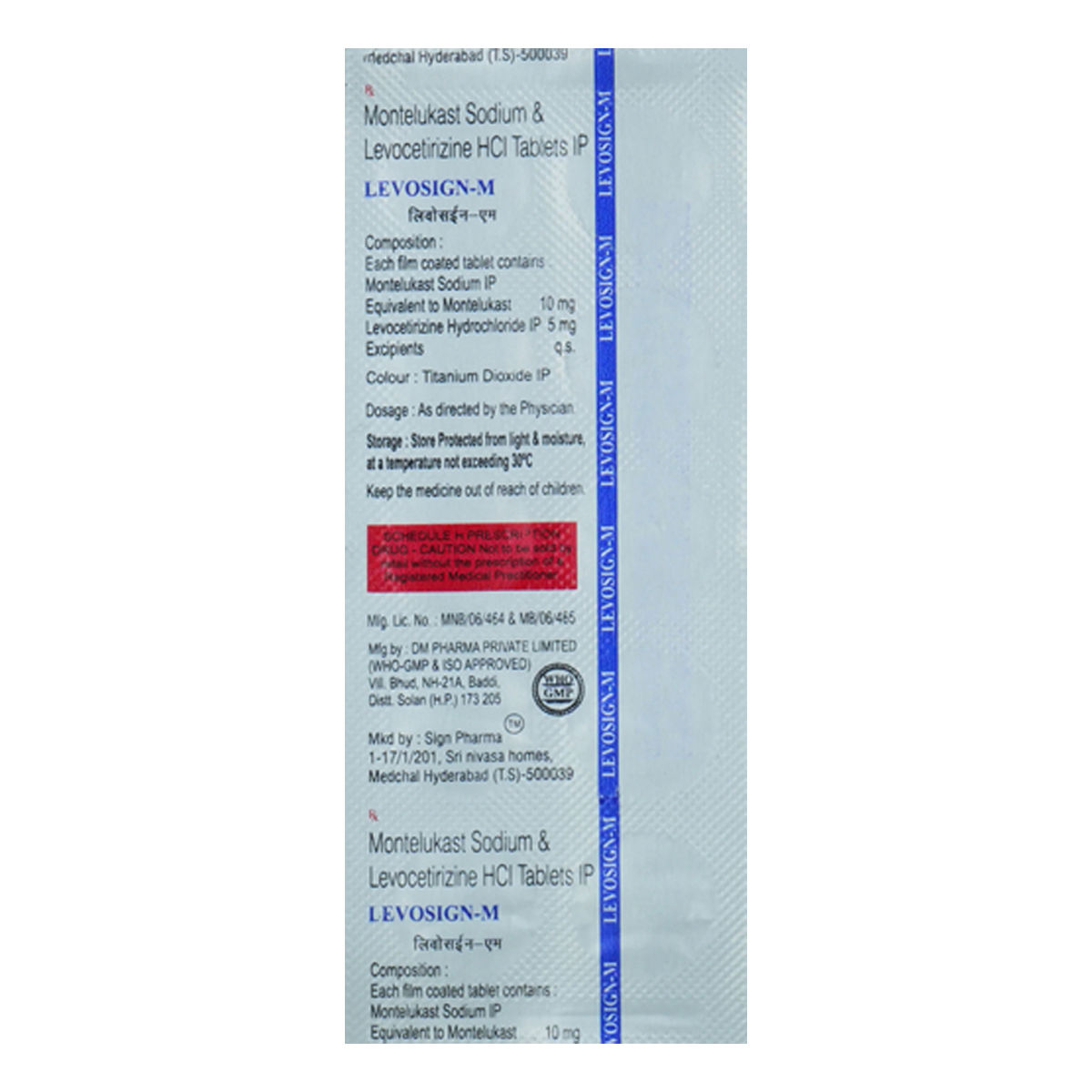Levosign-M Tablet | Uses, Side Effects, Price | Apollo Pharmacy