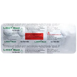 L-Hist Mont Tablet | Uses, Side Effects, Price | Apollo Pharmacy