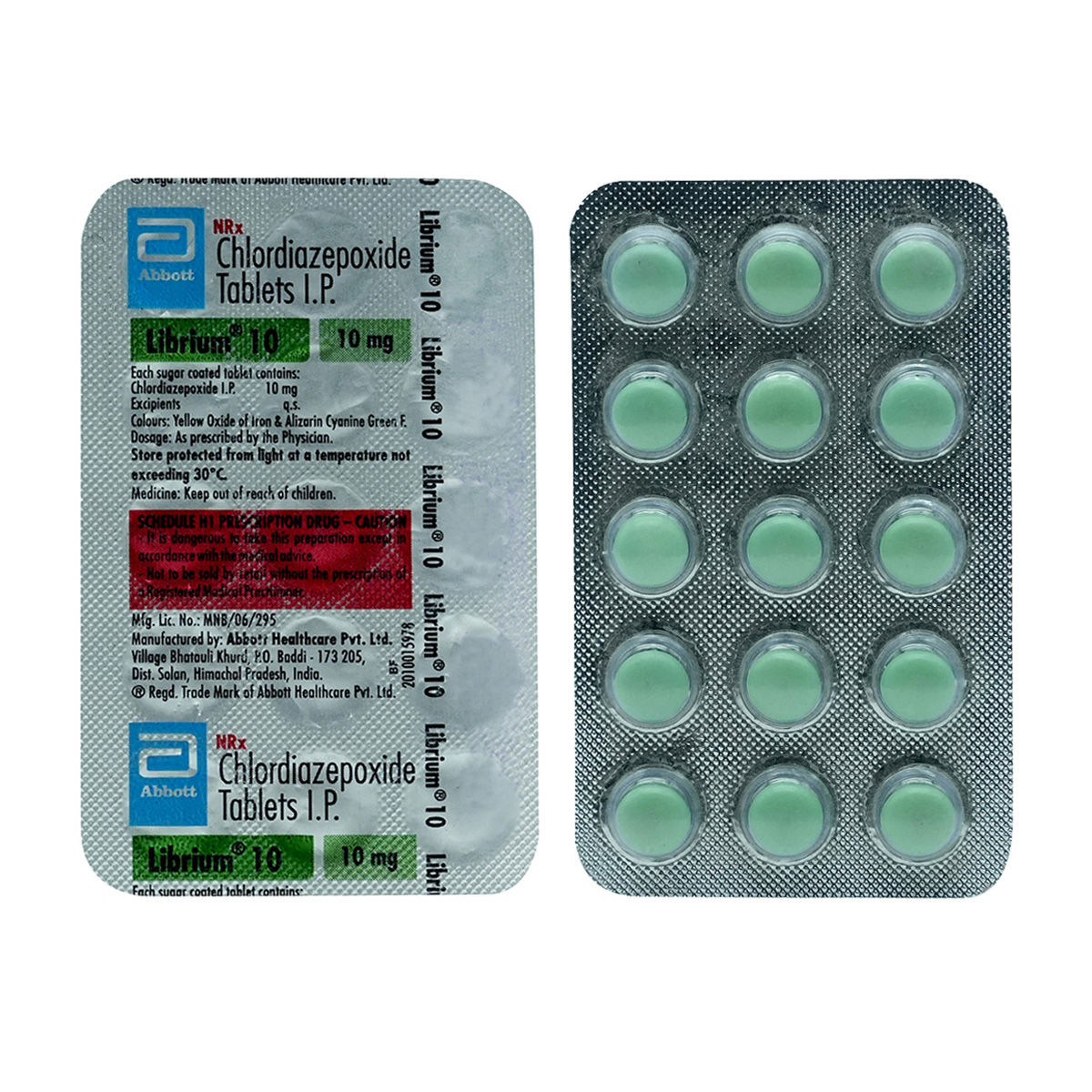 Librium 10 mg Tablet 15's Price, Uses, Side Effects, Composition ...