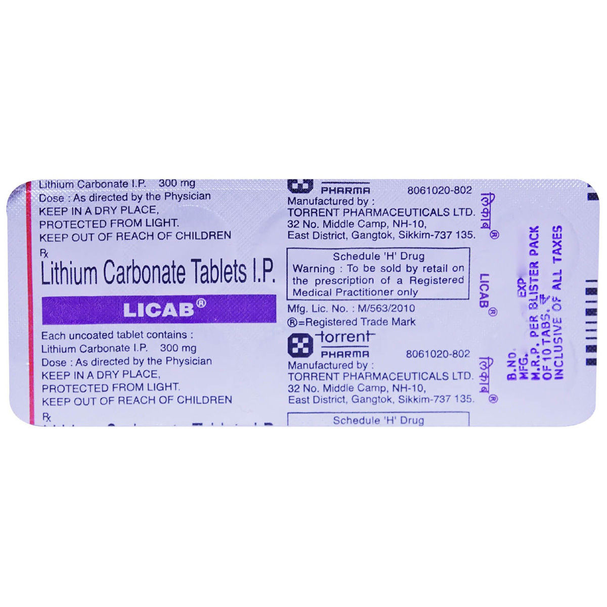 Licab Tablet | Uses, Side Effects, Price | Apollo Pharmacy