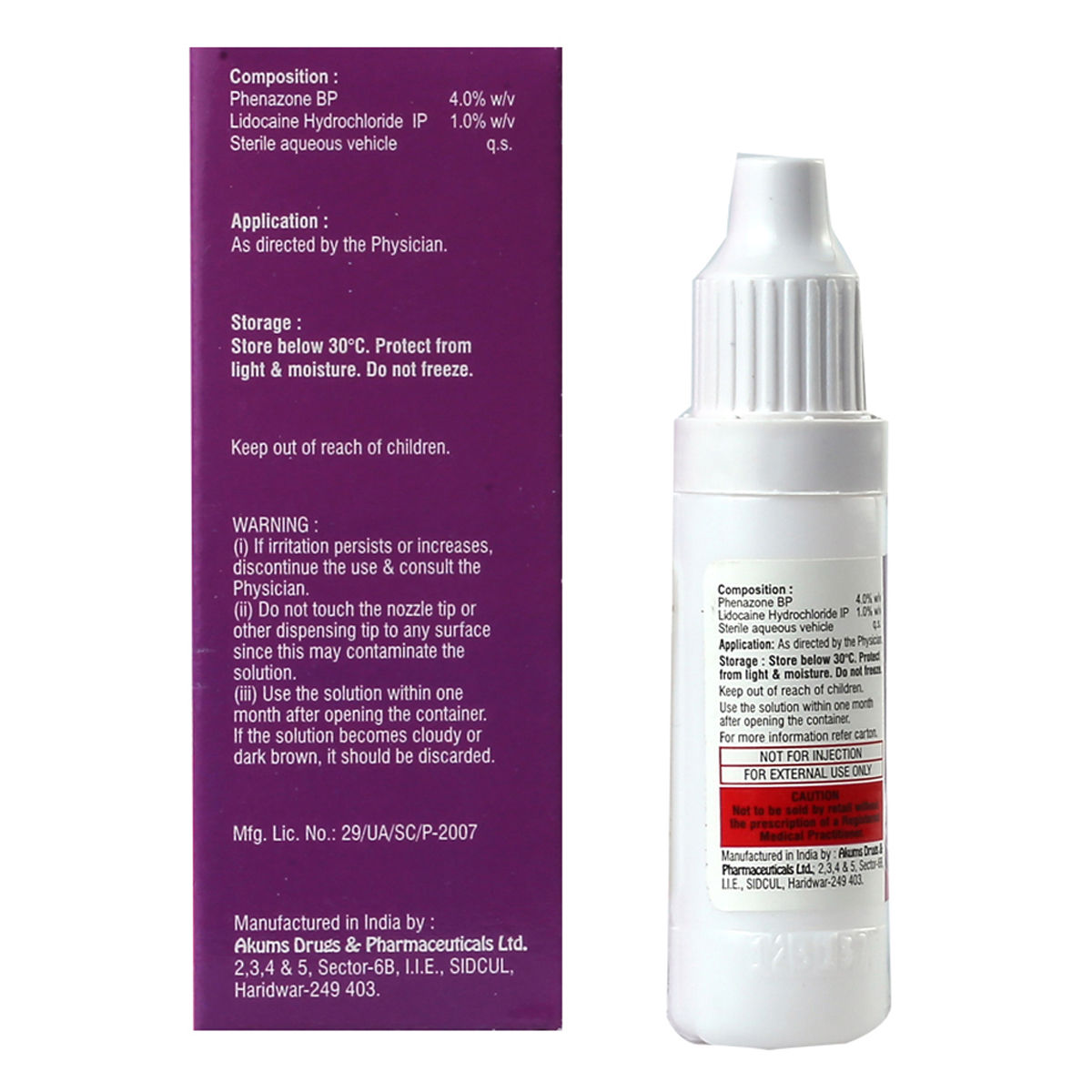 Lidozone Ear Drops 5ml | Uses, Side Effects, Price | Apollo Pharmacy