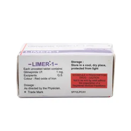 Limer 1 mg Tablet | Uses, Side Effects, Price | Apollo Pharmacy