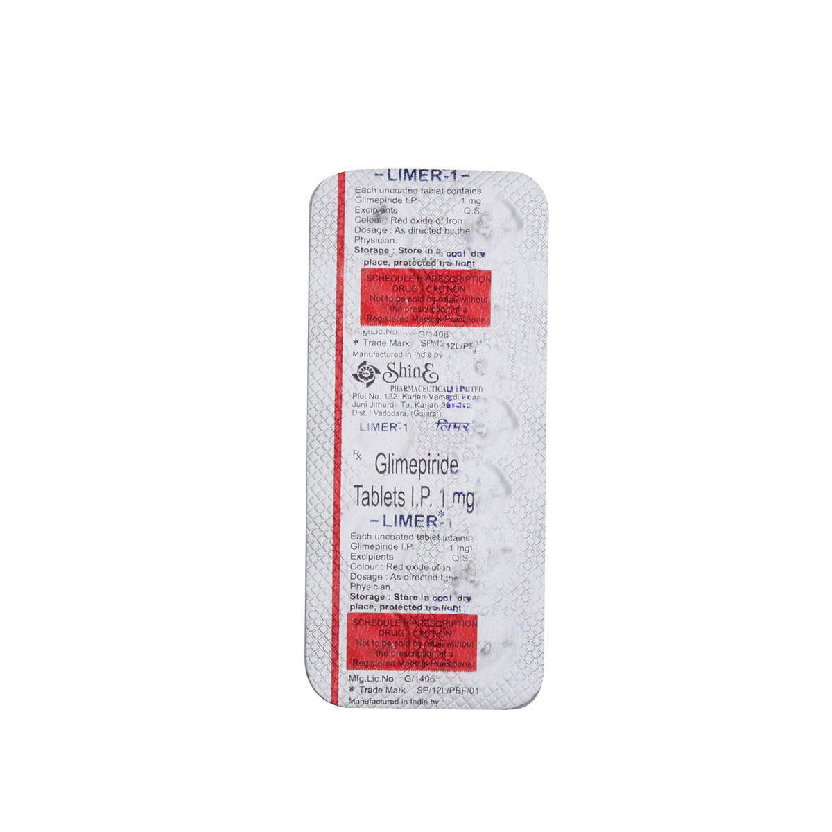 Limer 1 mg Tablet | Uses, Side Effects, Price | Apollo Pharmacy