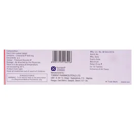 Linox 600 Tablet | Uses, Side Effects, Price | Apollo Pharmacy