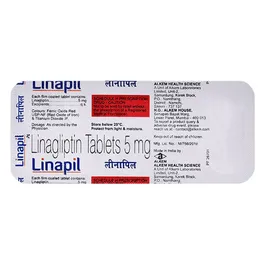 Linapil 5Mg Tab | Uses, Side Effects, Price | Apollo Pharmacy