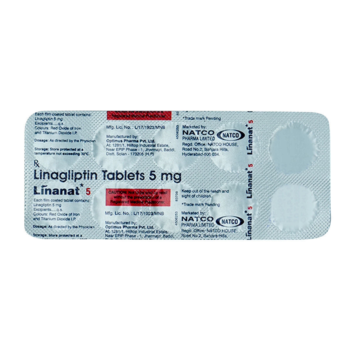 Linanat 5 Tablet | Uses, Side Effects, Price | Apollo Pharmacy