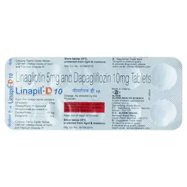 Linapil-D 10 Tablet | Uses, Side Effects, Price | Apollo Pharmacy