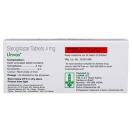 Linvas Tablet | Uses, Side Effects, Price | Apollo Pharmacy