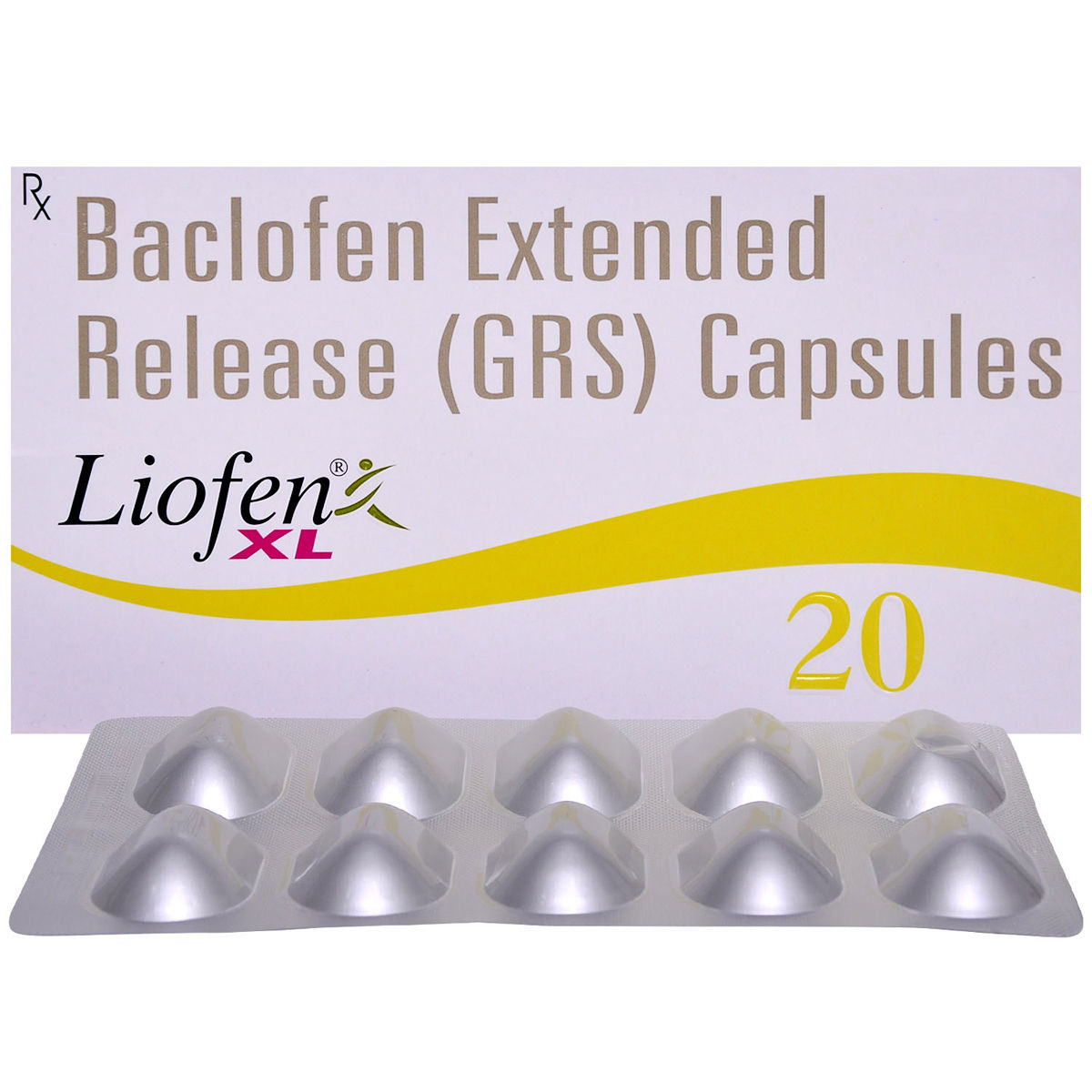 Liofen XL 20 Capsule | Uses, Side Effects, Price | Apollo Pharmacy