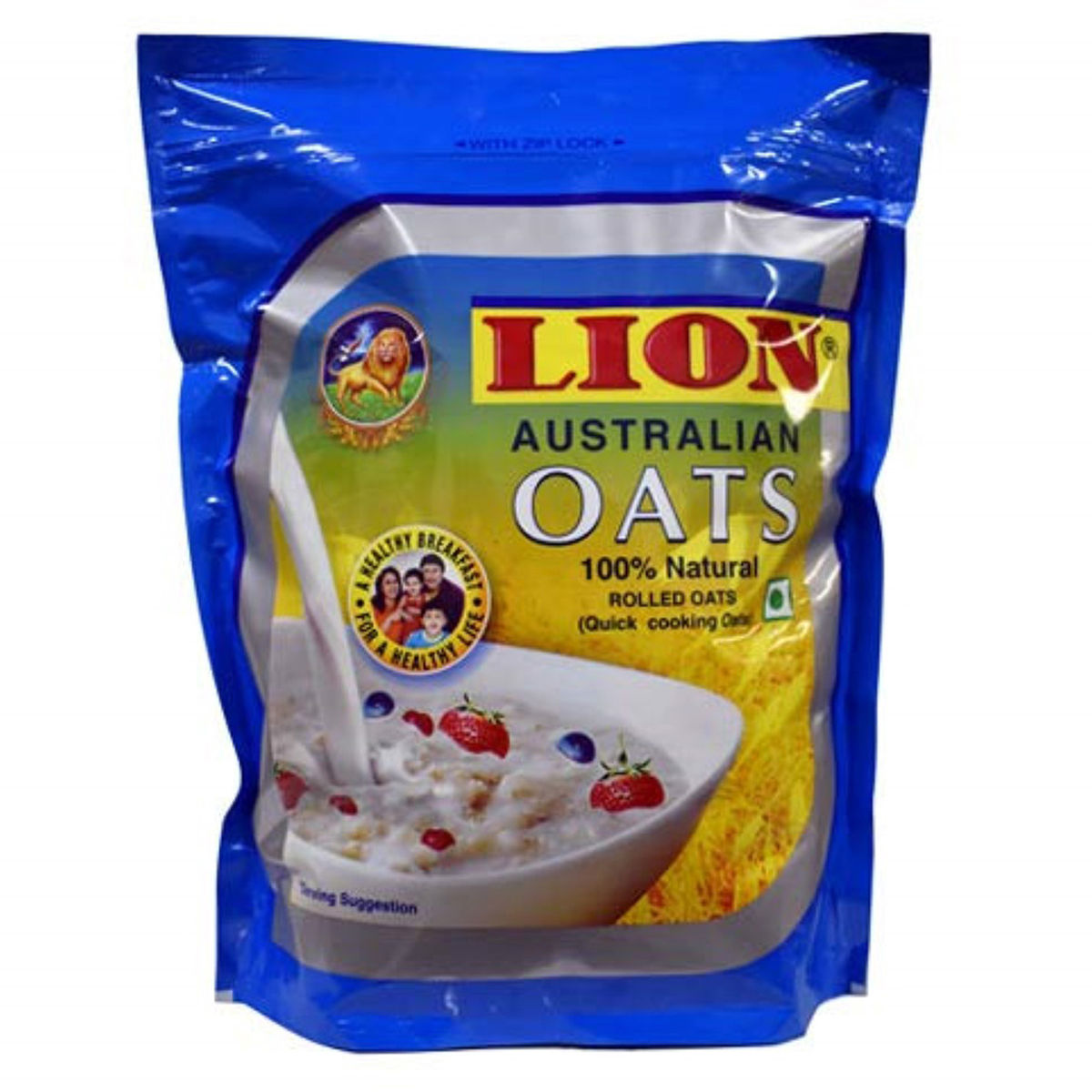 Buy Lion Oats, 1 kg | 19 Minutes Delivery | Apollo Pharmacy
