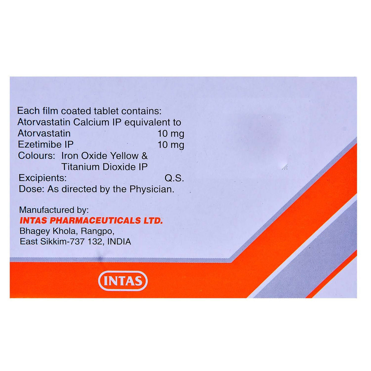 Lipi EZ 10 Tablet 15's Price, Uses, Side Effects, Composition - Apollo ...