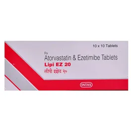 Lipi EZ 20 Tablet | Uses, Side Effects, Price | Apollo Pharmacy
