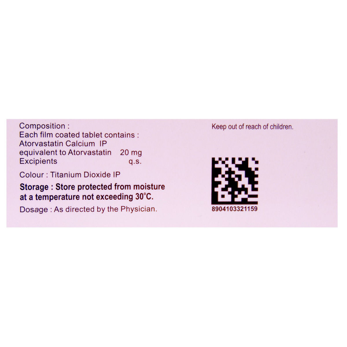 Lipikind 20 Tablet | Uses, Side Effects, Price | Apollo Pharmacy