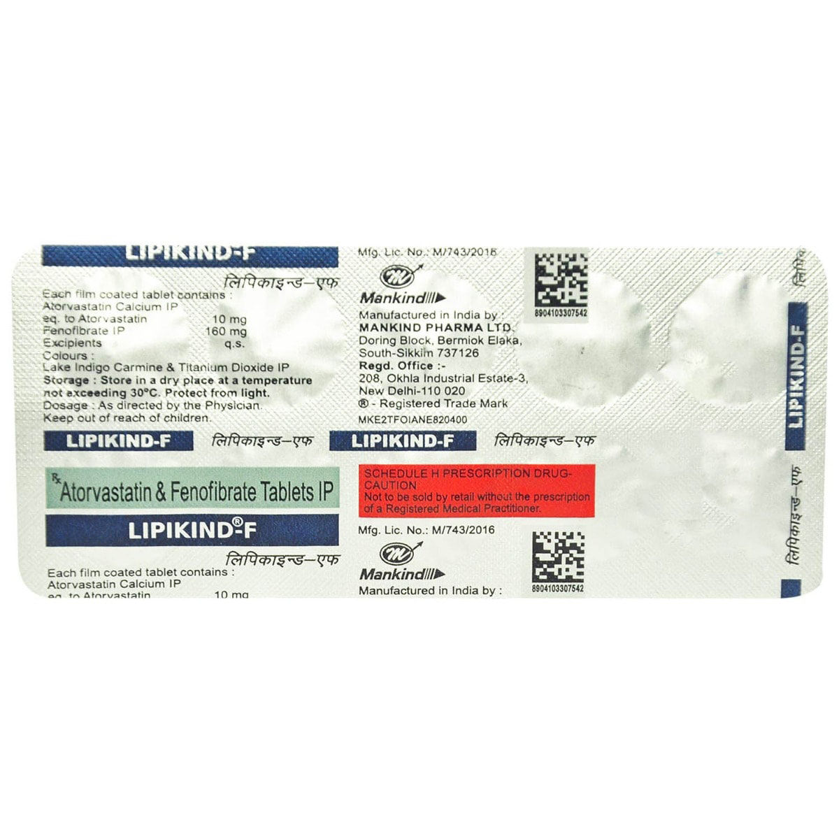 Lipikind-F Tablet 10's Price, Uses, Side Effects, Composition - Apollo ...
