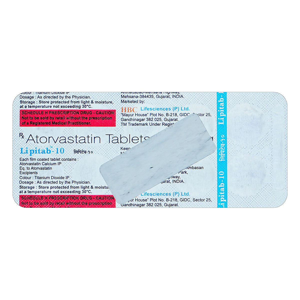 Lipitab-10 Tablet | Uses, Side Effects, Price | Apollo Pharmacy