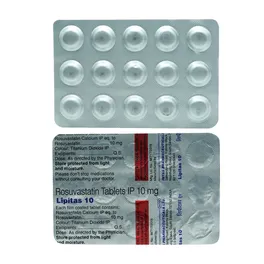 Lipitas 10 Tablet | Uses, Side Effects, Price | Apollo Pharmacy