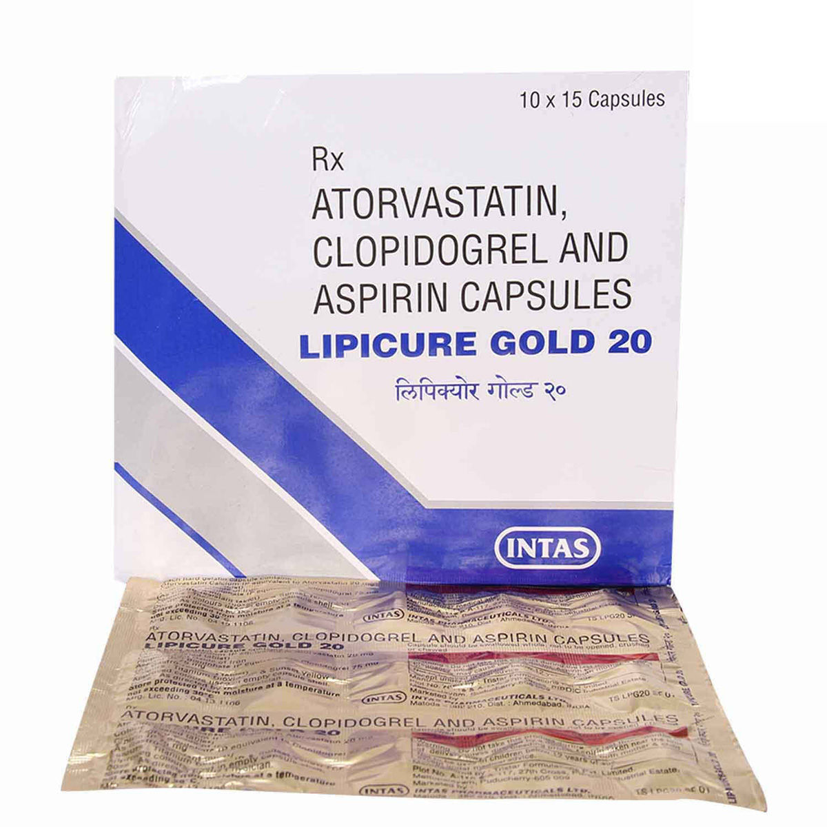 Lipicure Gold 20 Capsule 15's Price, Uses, Side Effects, Composition ...