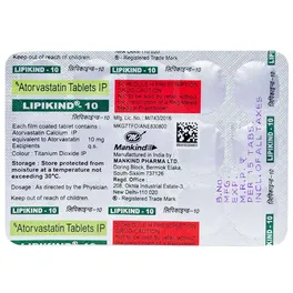 Lipikind 10 Tablet | Uses, Side Effects, Price | Apollo Pharmacy