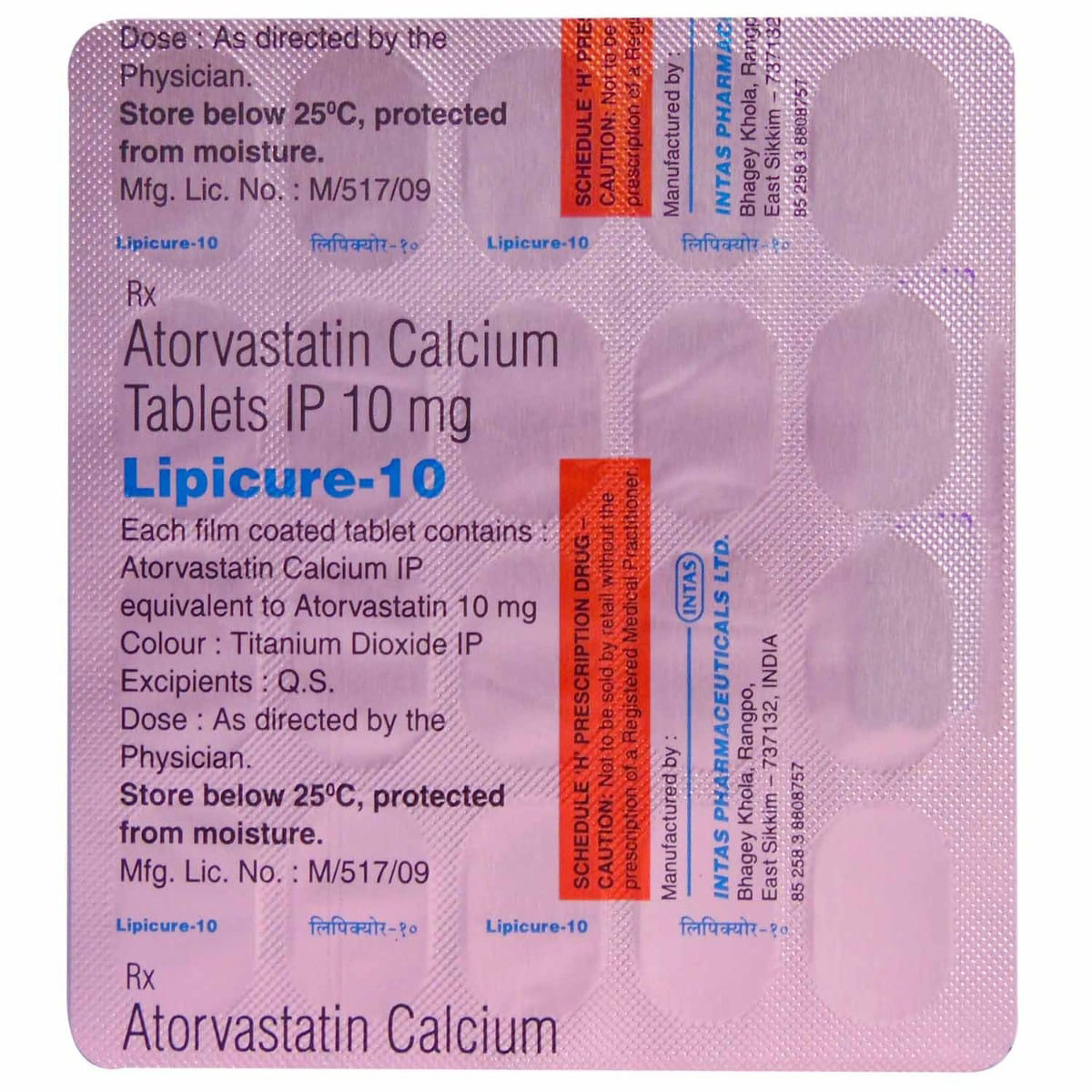 Lipicure 10 Tab | Uses, Side Effects, Price | Apollo Pharmacy