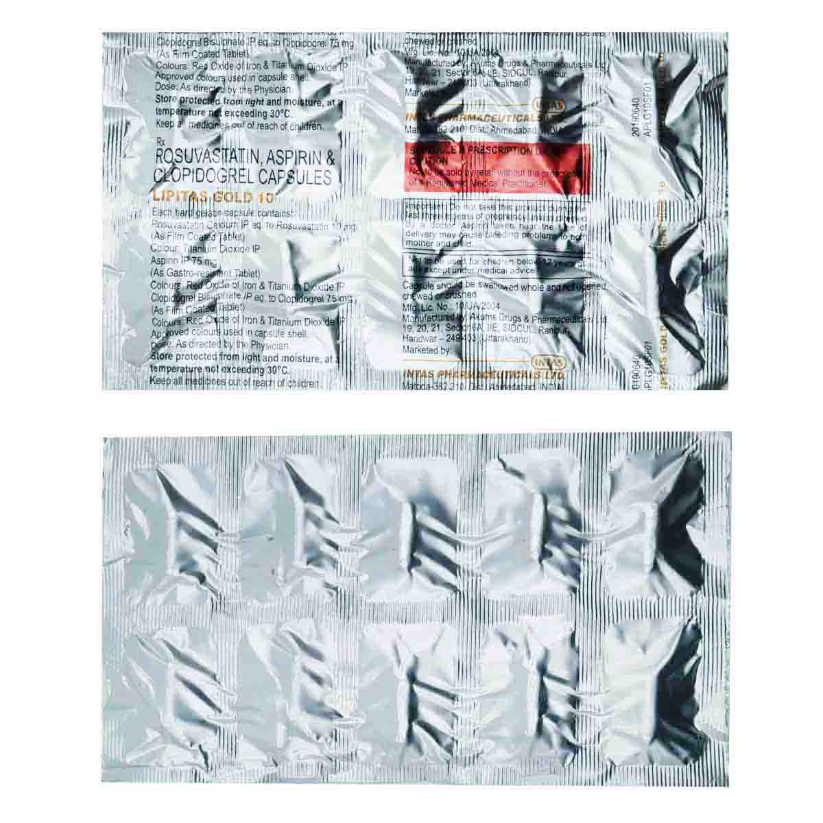 Lipitas Gold 10 Capsule | Uses, Side Effects, Price | Apollo Pharmacy