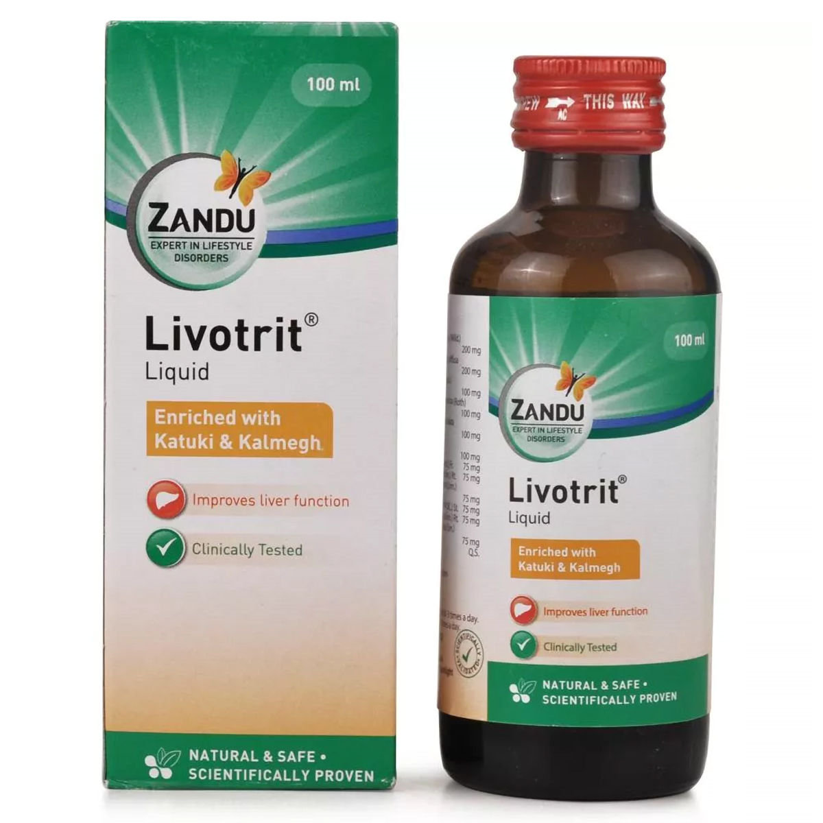 Buy Livotrit Liquid, 100 ml | 19 Minutes Delivery | Apollo Pharmacy