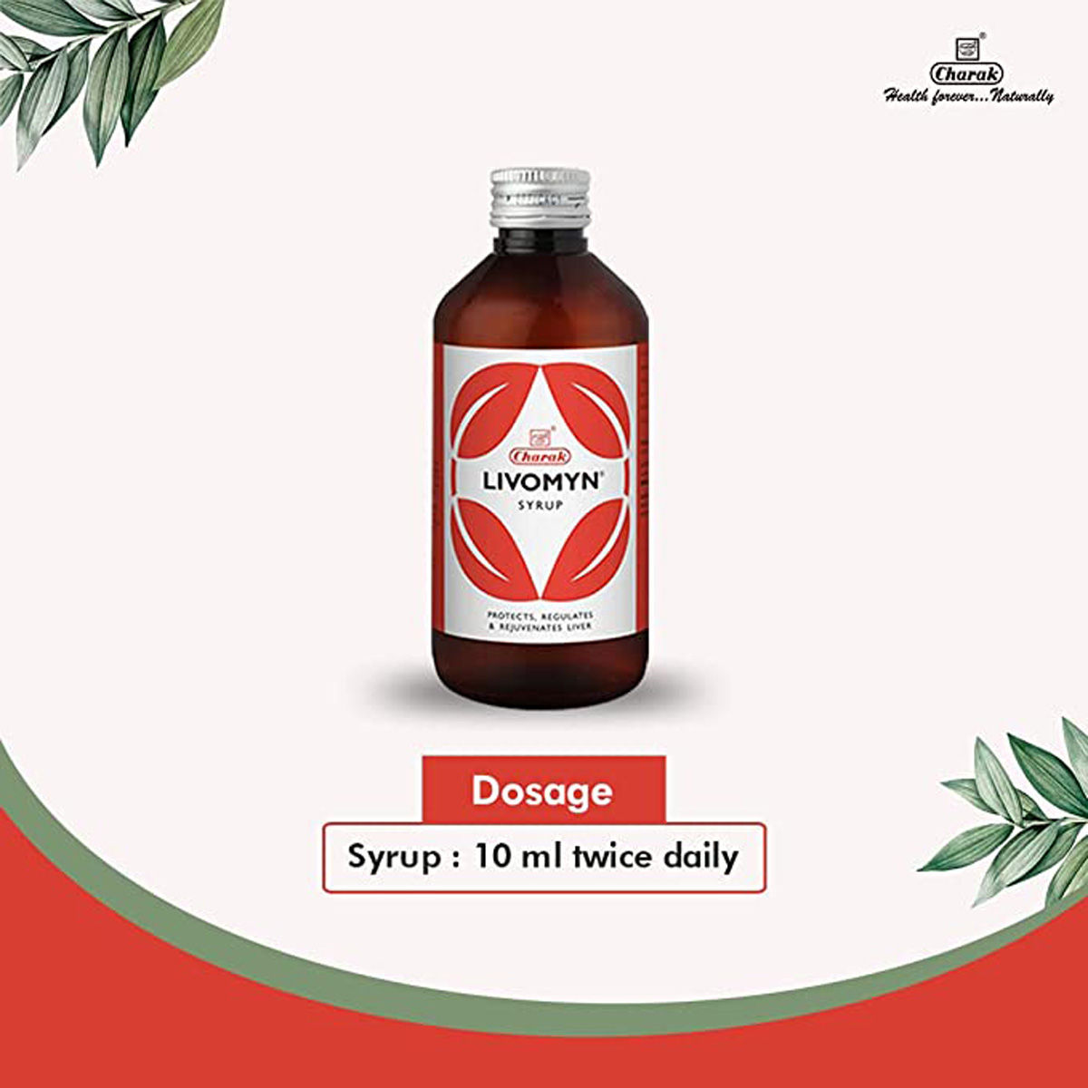 Buy Charak Livomyn Syrup, 450 ml | 19 Minutes Delivery | Apollo Pharmacy