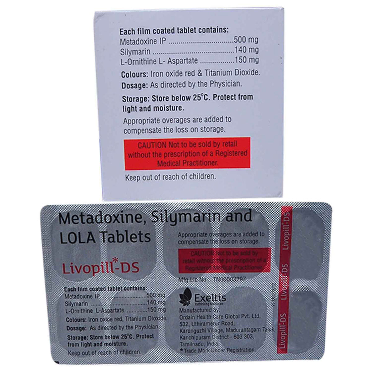 Livopill DS Tablet 10's Price, Uses, Side Effects, Composition - Apollo ...