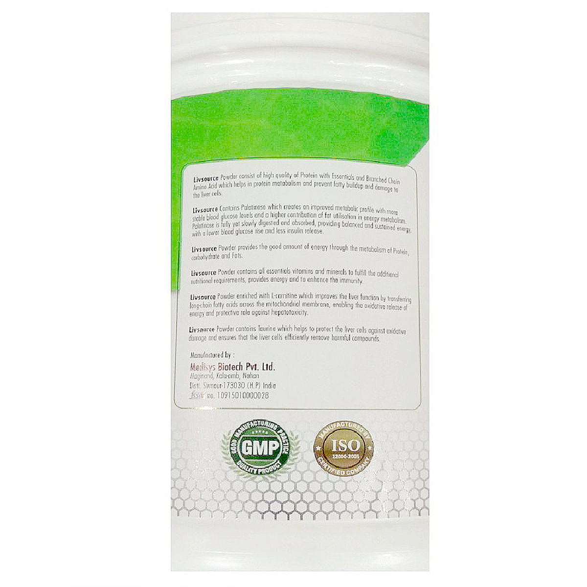 LivSource Vanilla Powder 400 gm Price, Uses, Side Effects, Composition ...