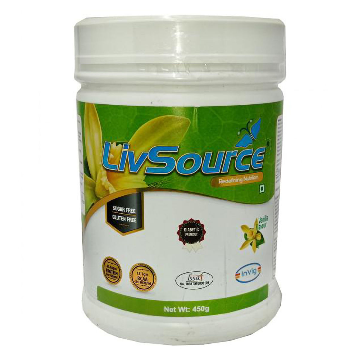 Livsource Sugar Free Vanilla Flavour Powder | Uses, Side Effects, Price ...