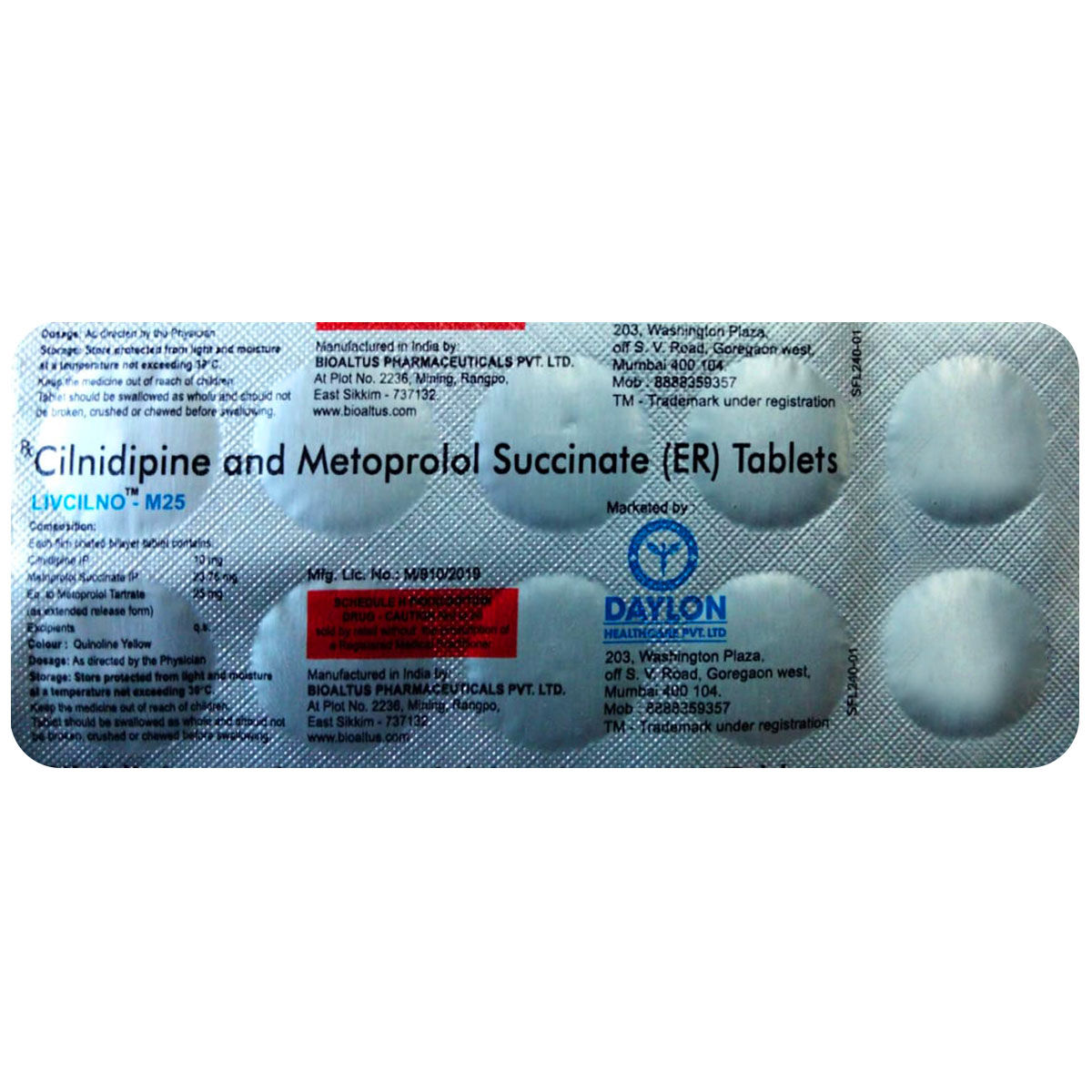 Livcilno-M25 Tablet | Uses, Side Effects, Price | Apollo Pharmacy