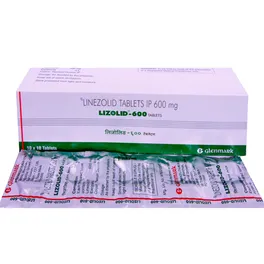 Lizolid 600 Tablet | Uses, Side Effects, Price | Apollo Pharmacy
