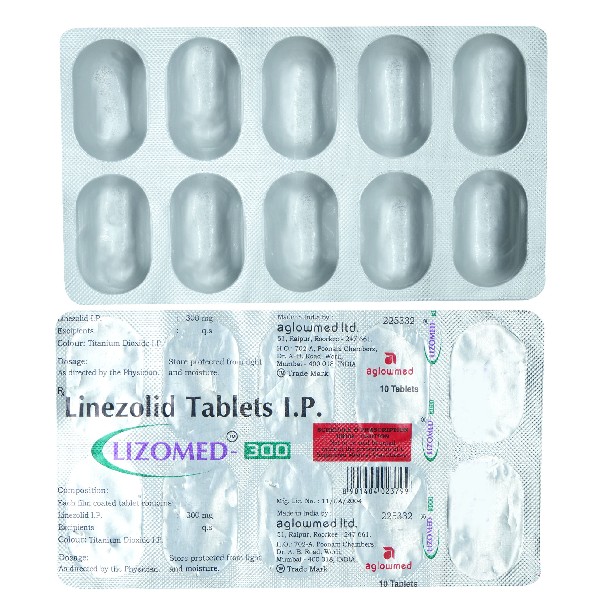 Lizomed-300 mg Tablet | Uses, Side Effects, Price | Apollo Pharmacy