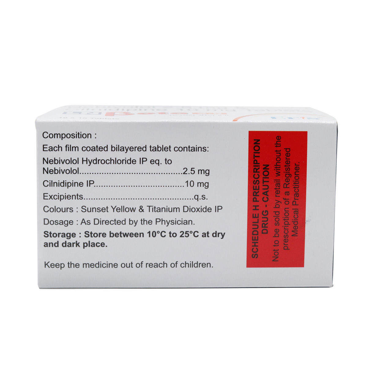 LN Beta 2.5 Tablets 15's Price, Uses, Side Effects, Composition ...