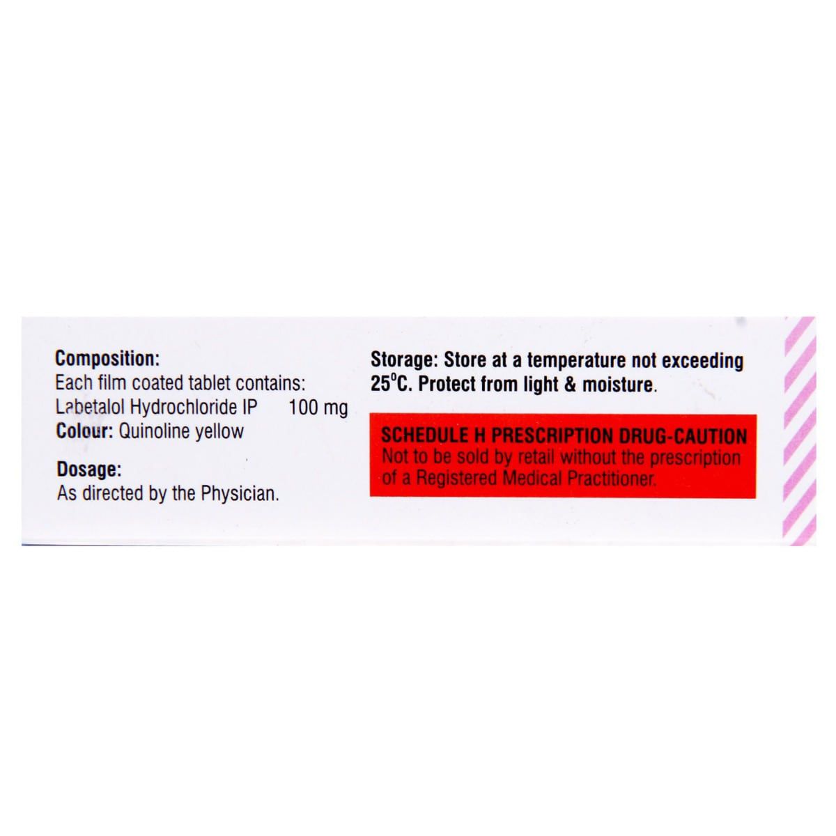 Lobet 100 mg Tablet 10's Price, Uses, Side Effects, Composition ...